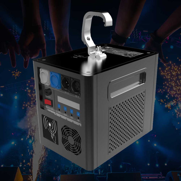 Sparkular Fall, Roof Mounted Spark Machine, Downward Facing – Stage FX